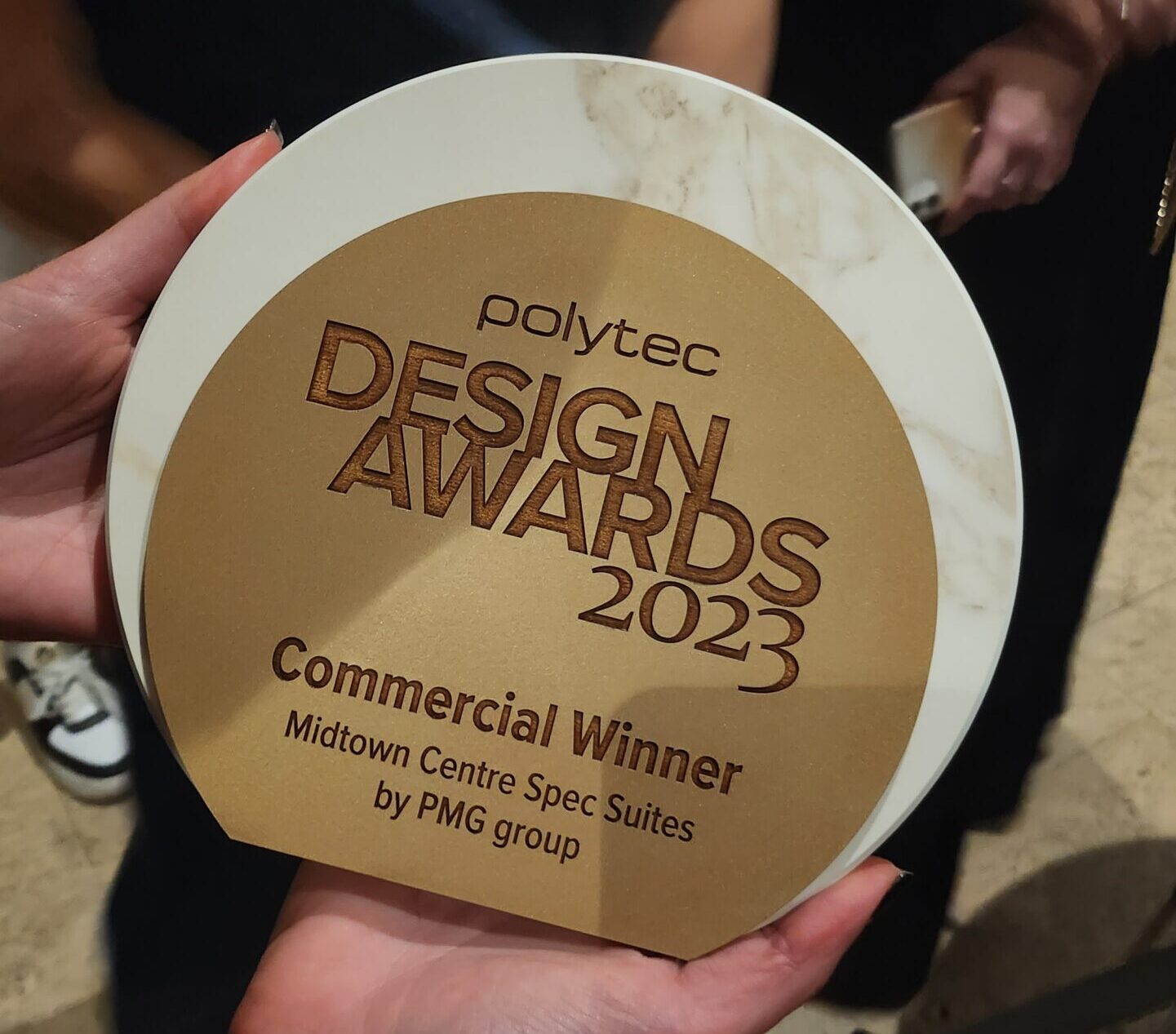 PMG Wins at the polytec Design Awards!